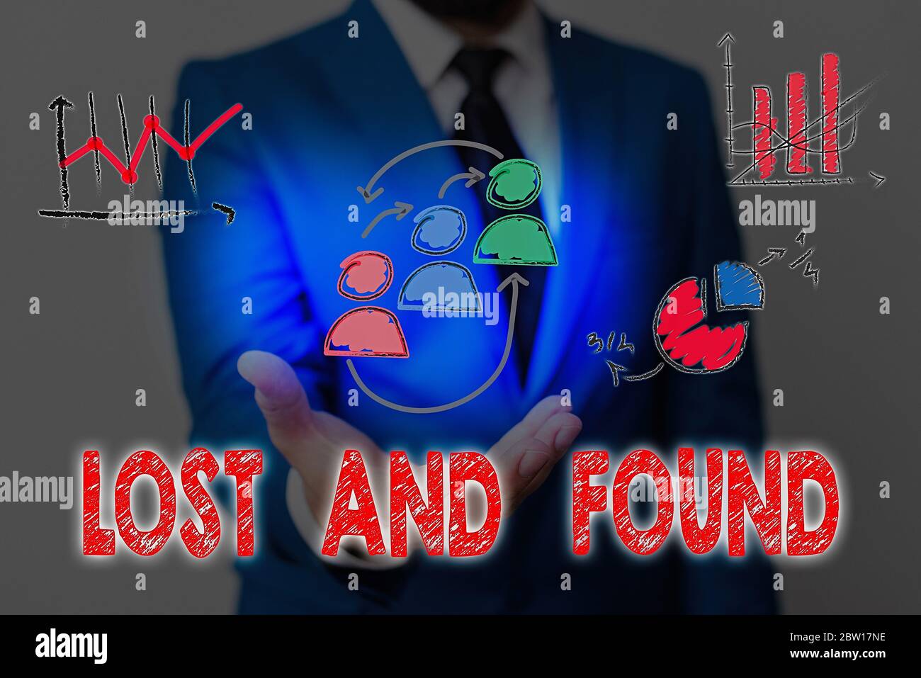 Handwriting text Lost And Found. Conceptual photo a place where lost ...