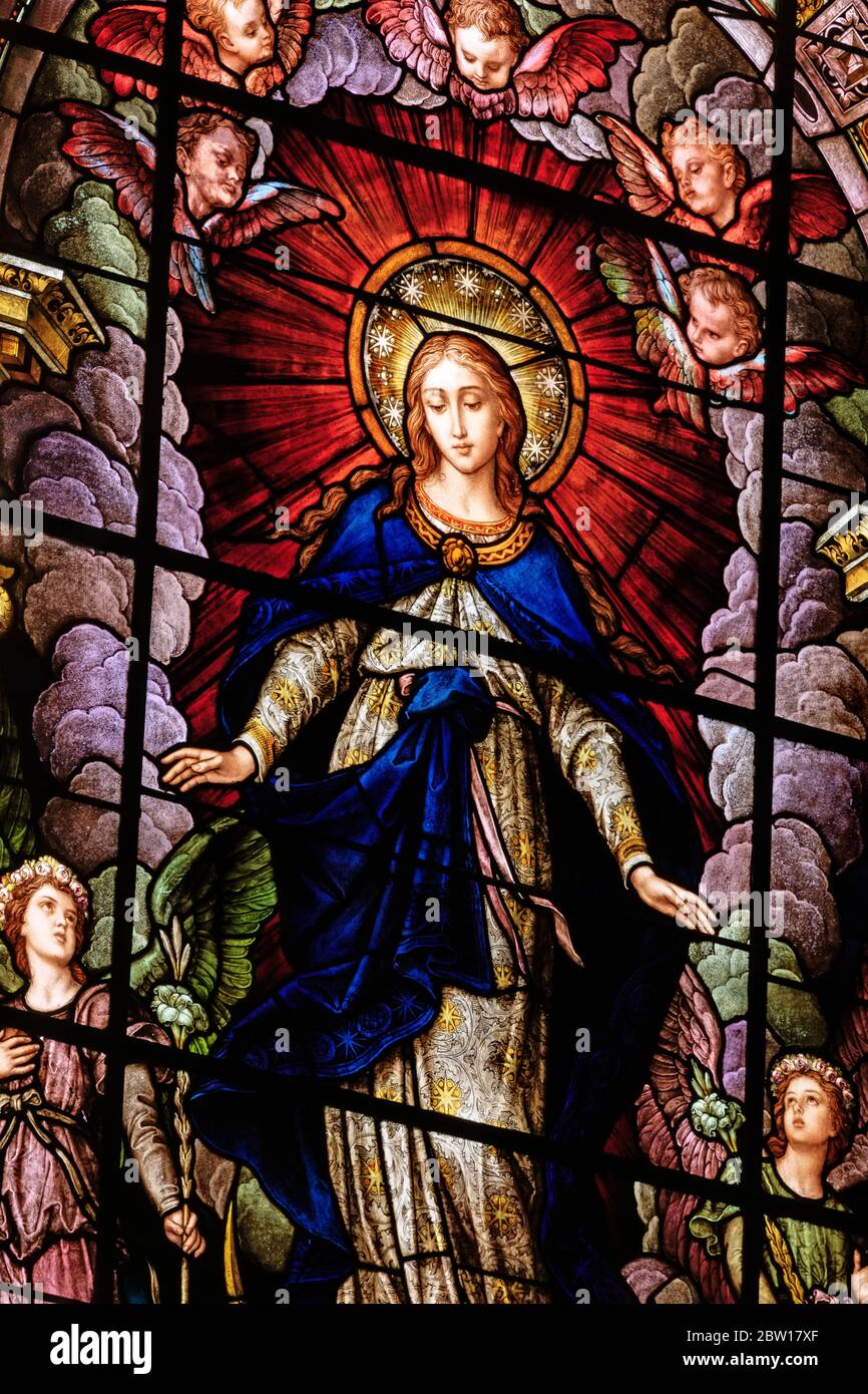 Cathedral-Basilica of the Immaculate Conception, Mobile, Alabama, USA ...