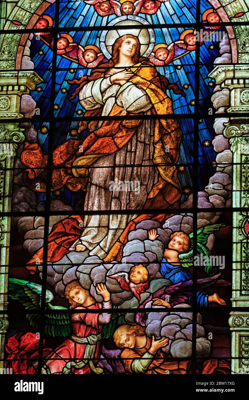 Cathedral-Basilica of the Immaculate Conception, Mobile, Alabama, USA ...