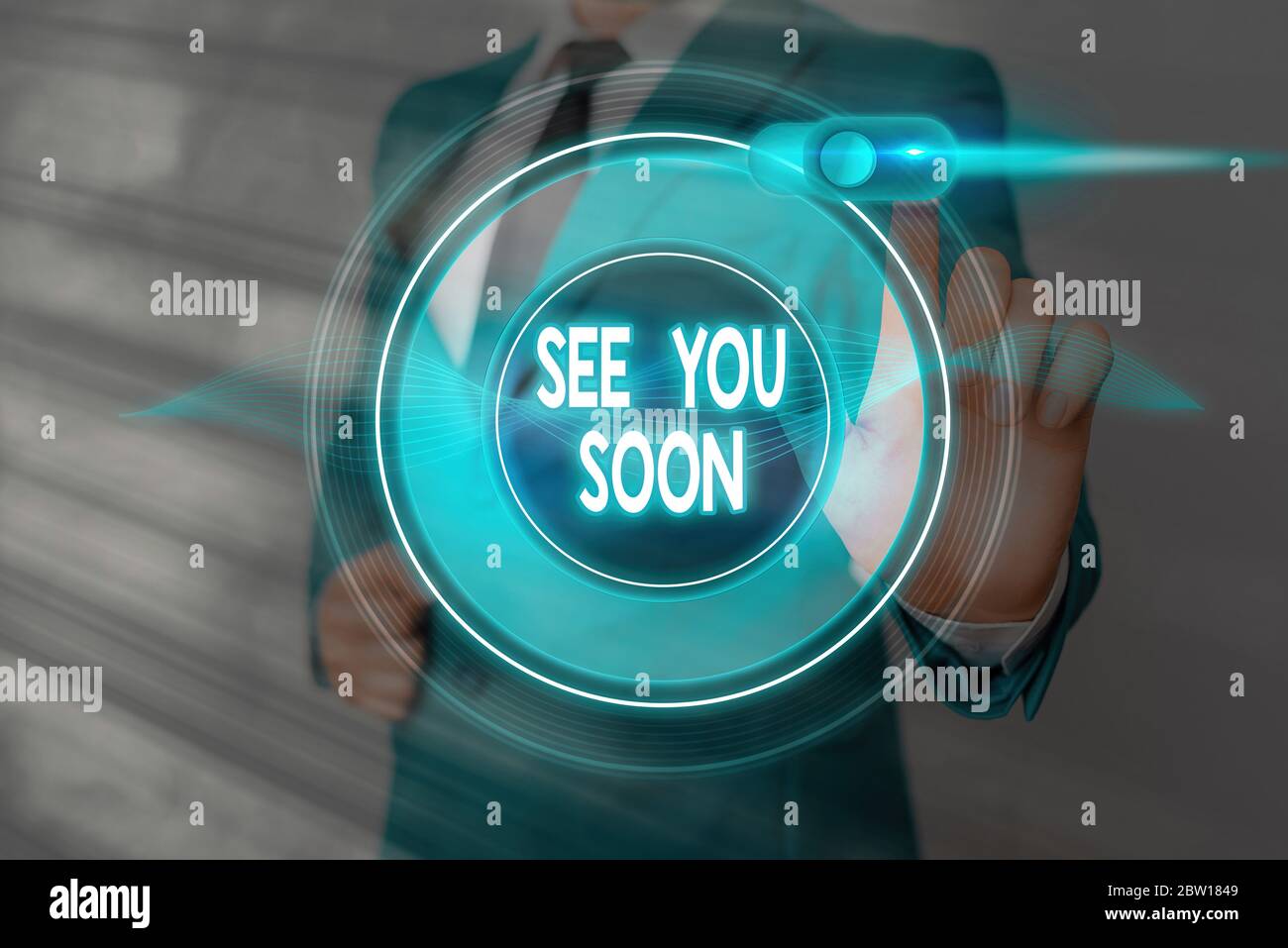 Word writing text See You Soon. Business photo showcasing used for ...