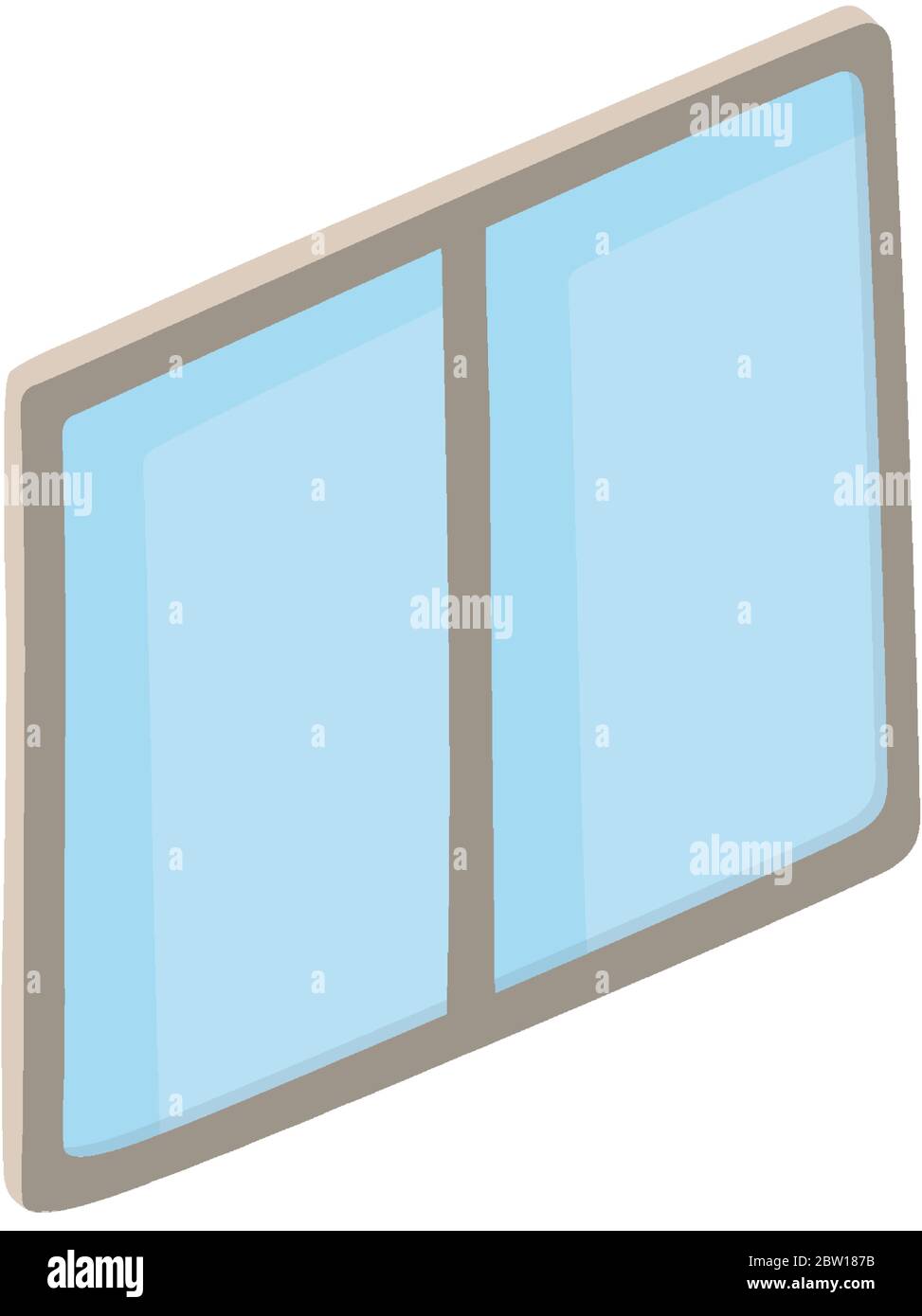 window glass decoration isolated icon design vector illustration Stock ...