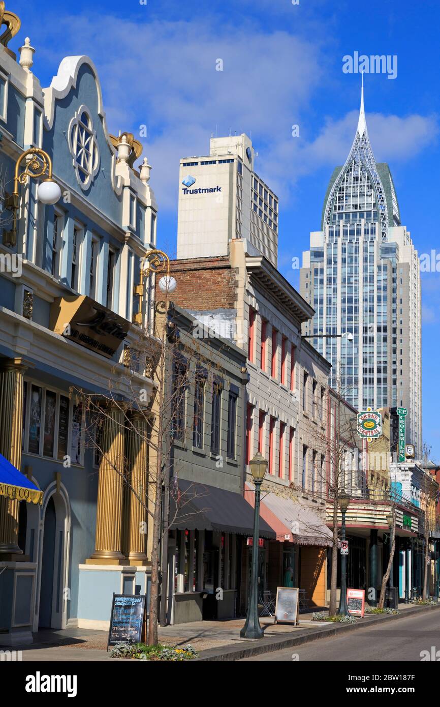 Dauphin street mobile alabama hi-res stock photography and images - Alamy