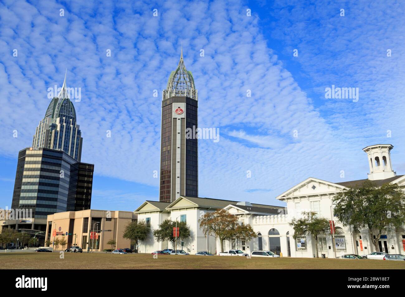 Skyscrapers in Mobile, Alabama, USA Stock Photo - Alamy