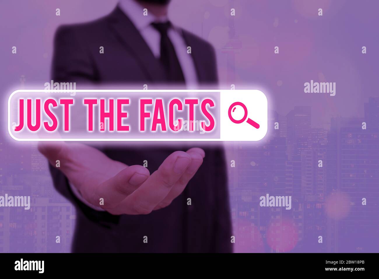Text sign showing Just The Facts. Business photo text to have the ...