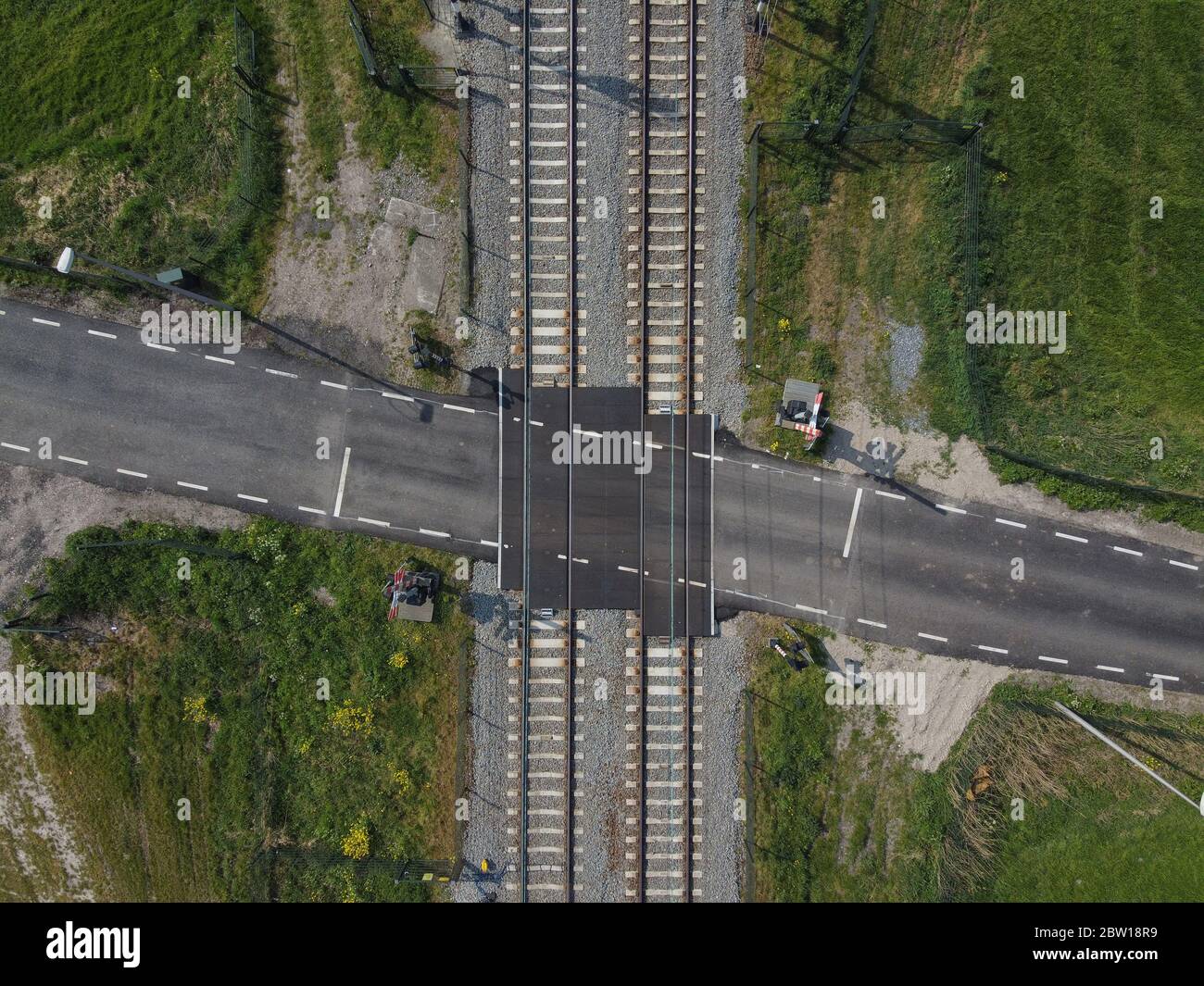 Train Tracks From Above