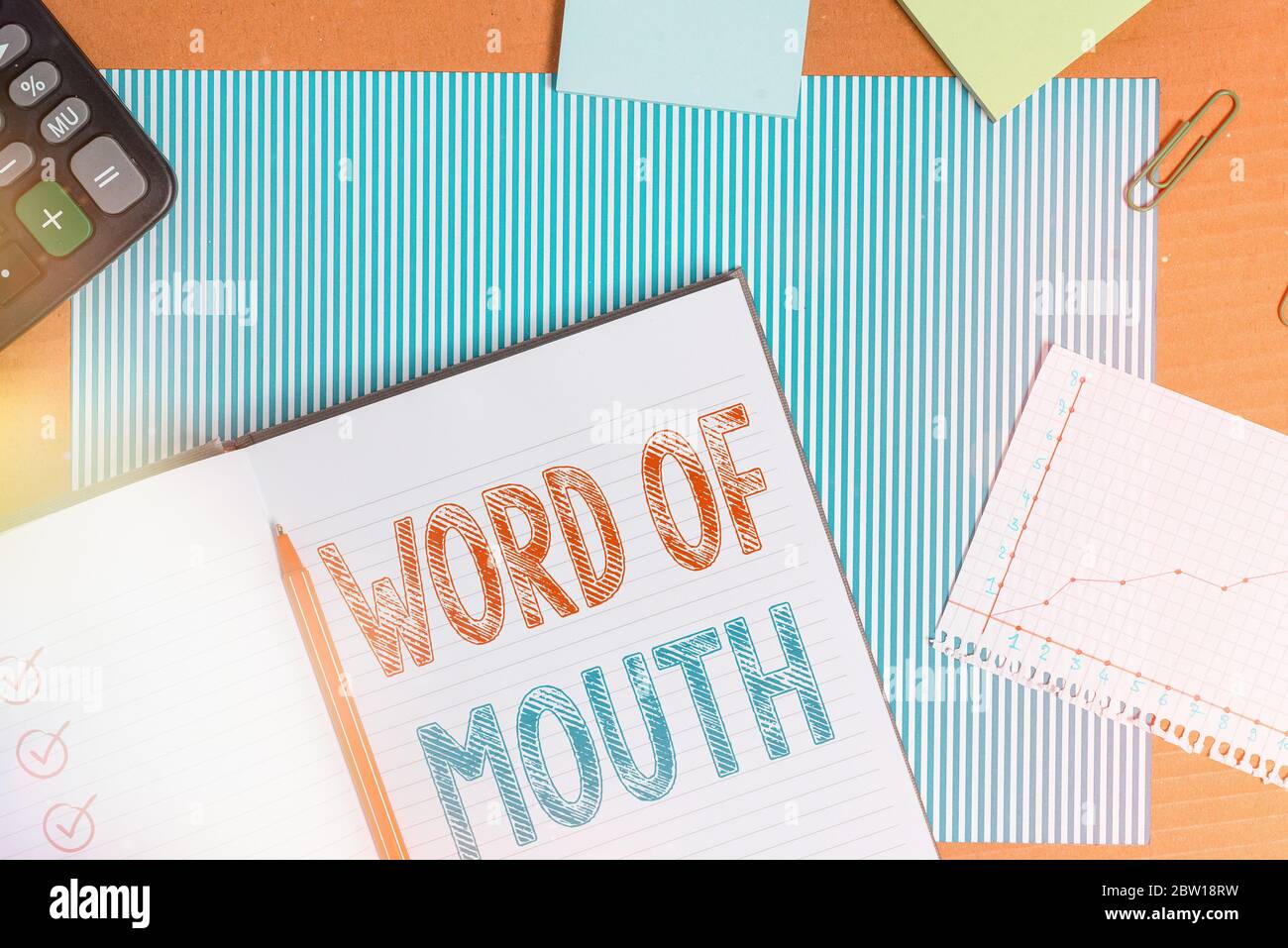 Text sign showing Word Of Mouth. Business photo text information that ...