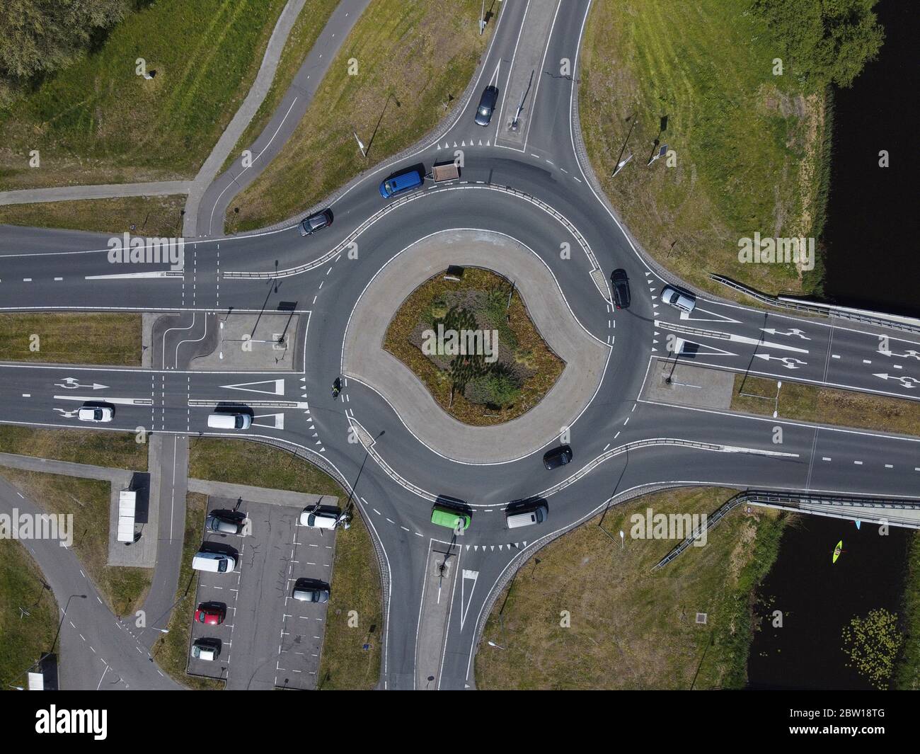 Roundabout Top View High Resolution Stock Photography and Images - Alamy