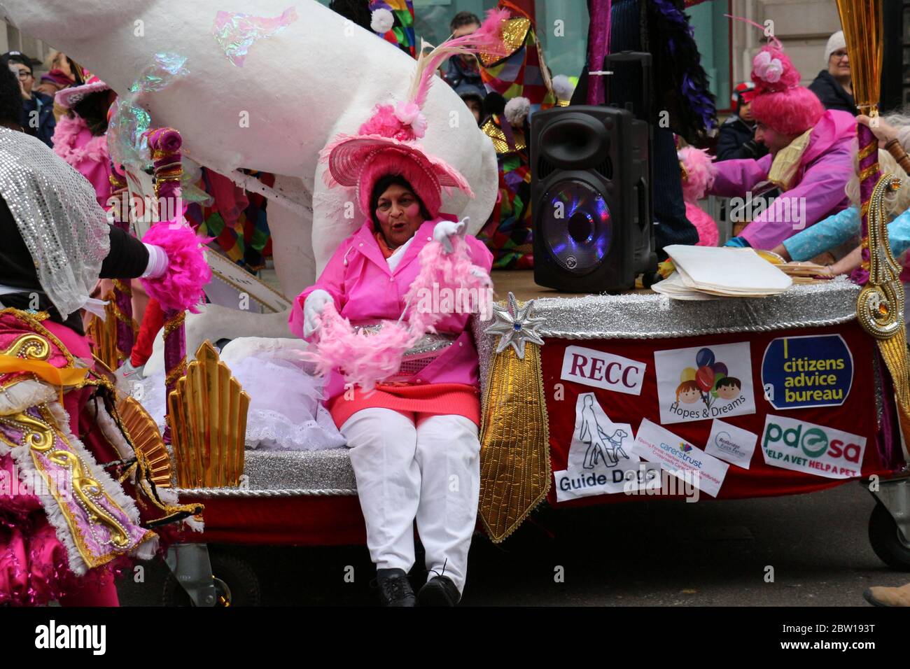 Costume dancing float hi-res stock photography and images - Alamy
