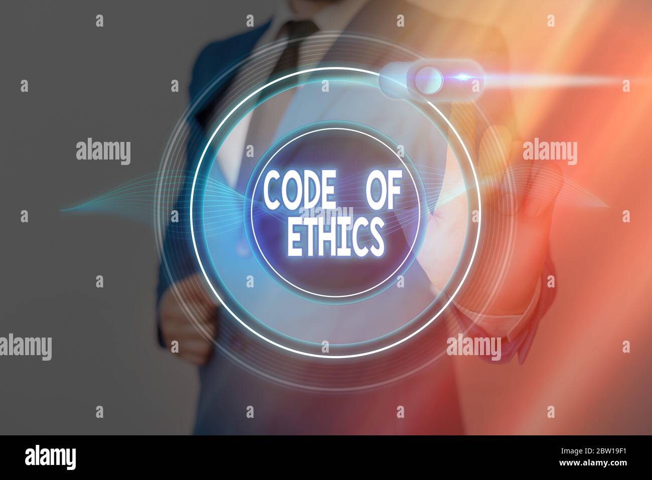 Word writing text Code Of Ethics. Business photo showcasing basic guide ...