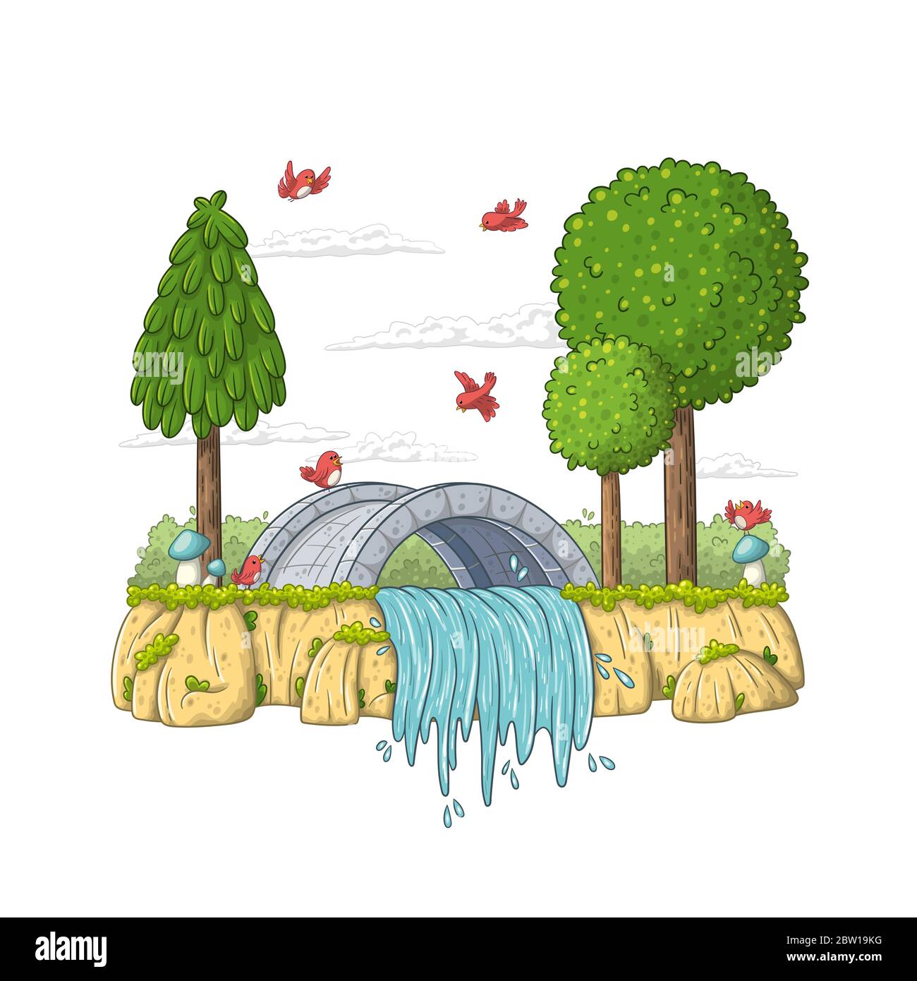 River Stock Vector Images - Alamy