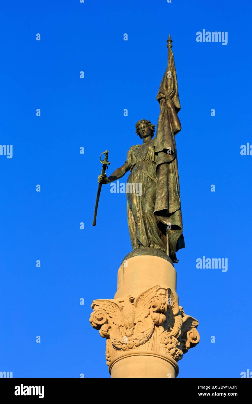 Confederate Memorial, Alabama State Capitol, Montgomery, Alabama, USA ...