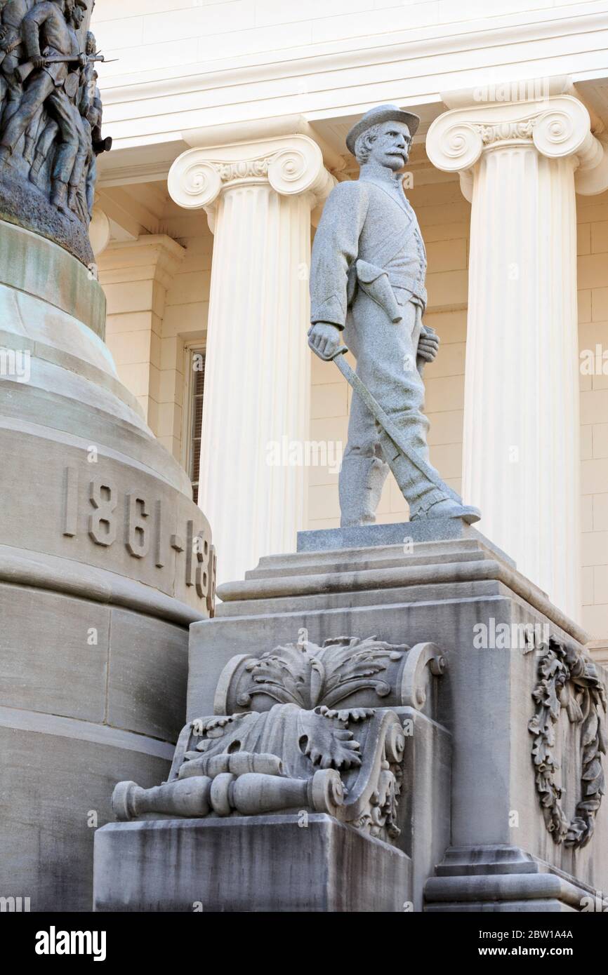 Confederate Memorial, Alabama State Capitol, Montgomery, Alabama, USA ...