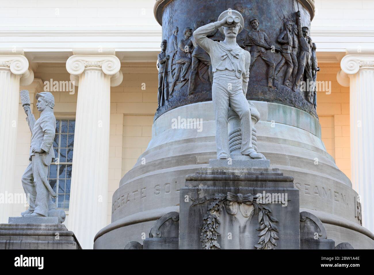 Confederate Memorial, Alabama State Capitol, Montgomery, Alabama, USA ...
