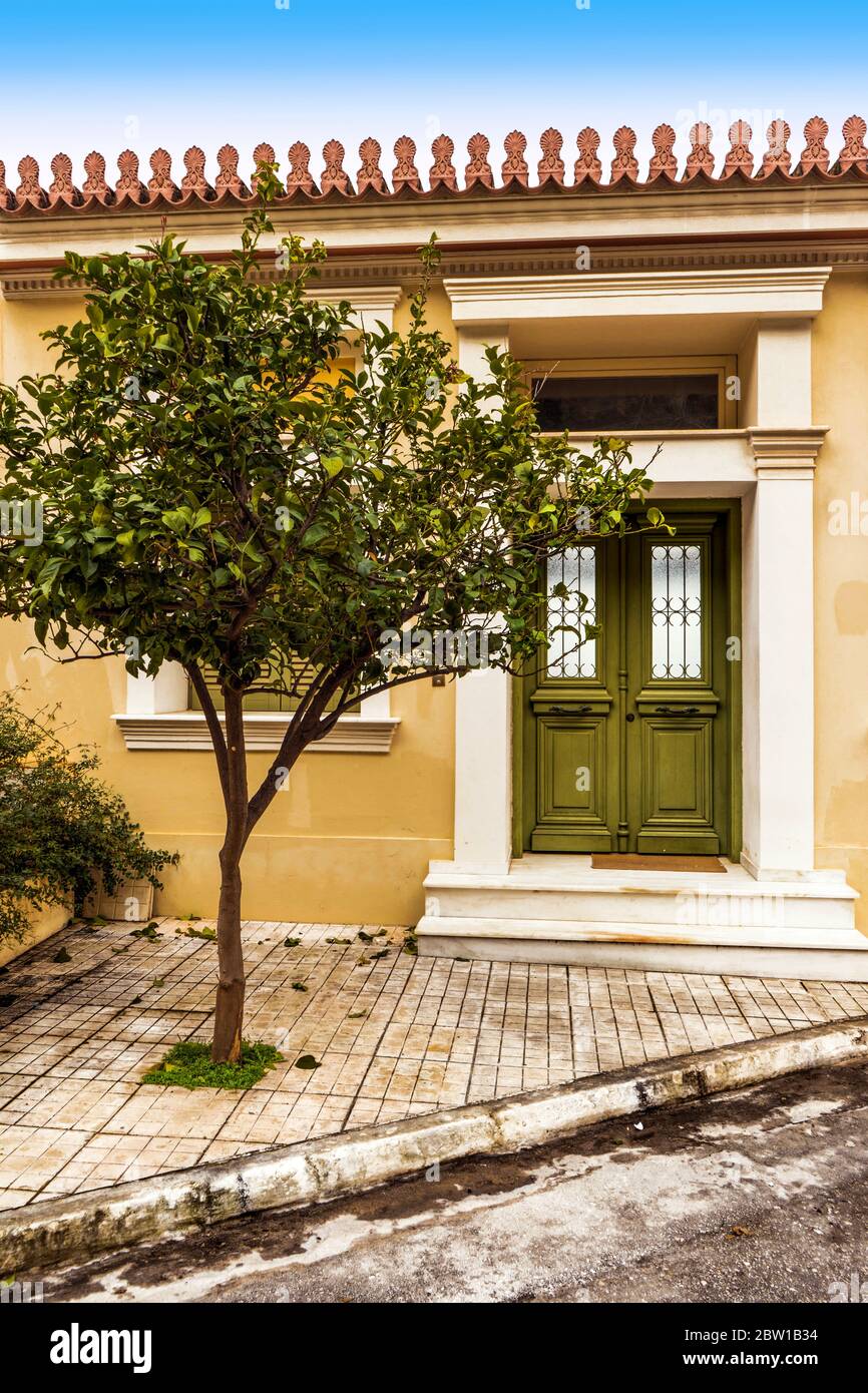 traditional Buildings in Athens, Greece Stock Photo - Alamy