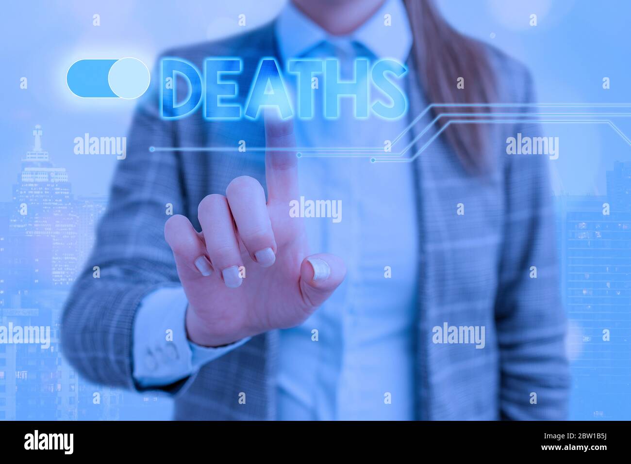 Word writing text Deaths. Business photo showcasing permanent cessation ...