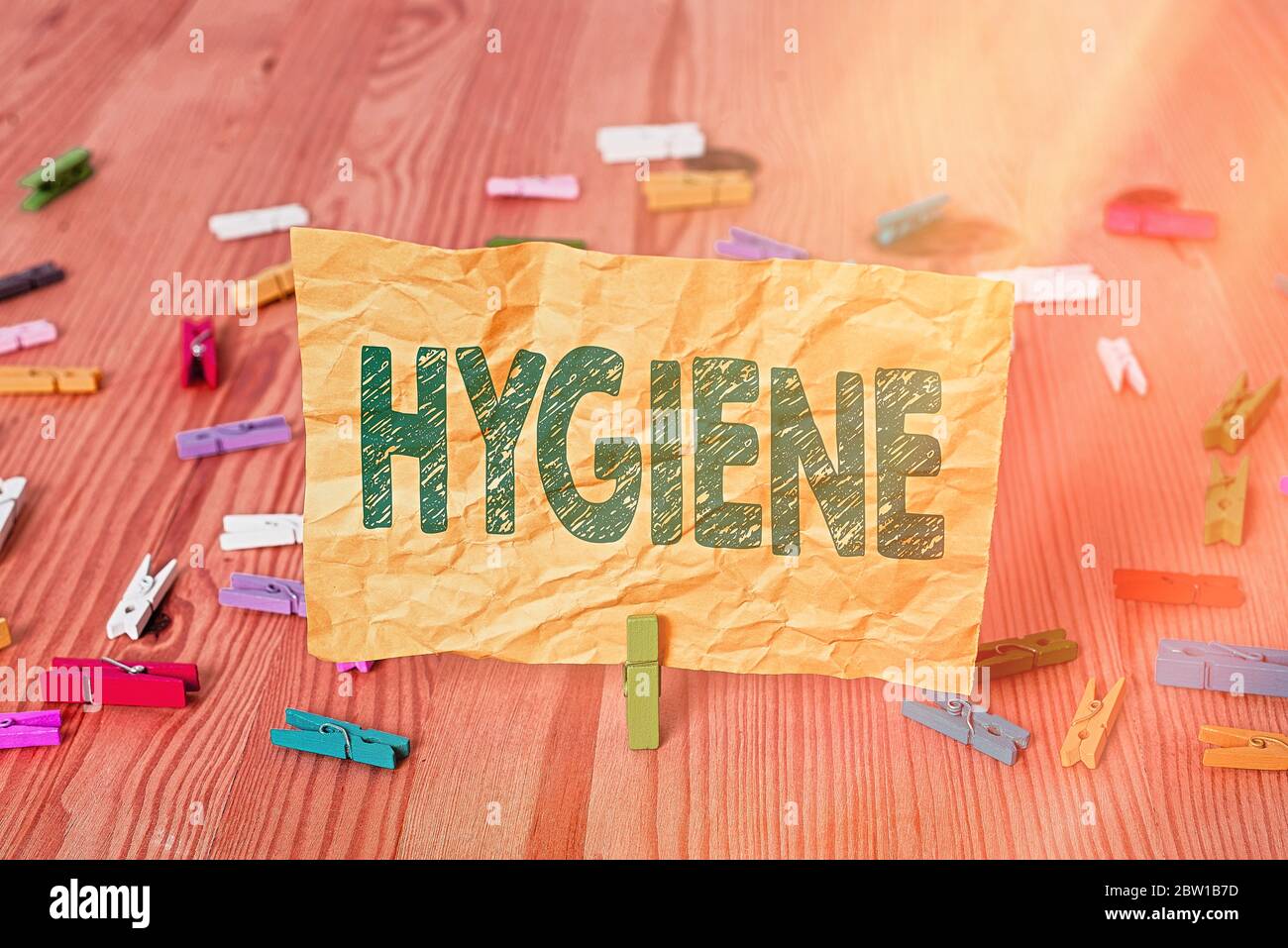 Conceptual hand writing showing Hygiene. Concept meaning study of ...