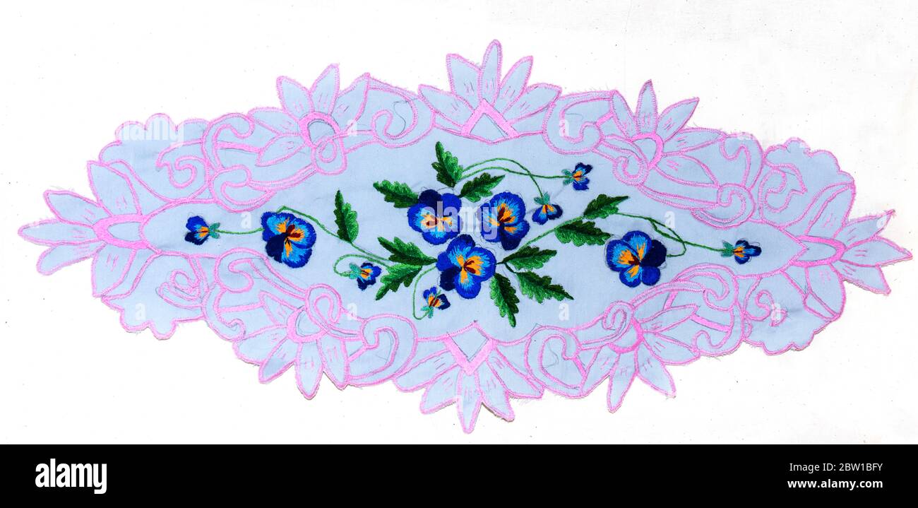 Ukrainian embroidery, folk arts and crafts Stock Photo - Alamy