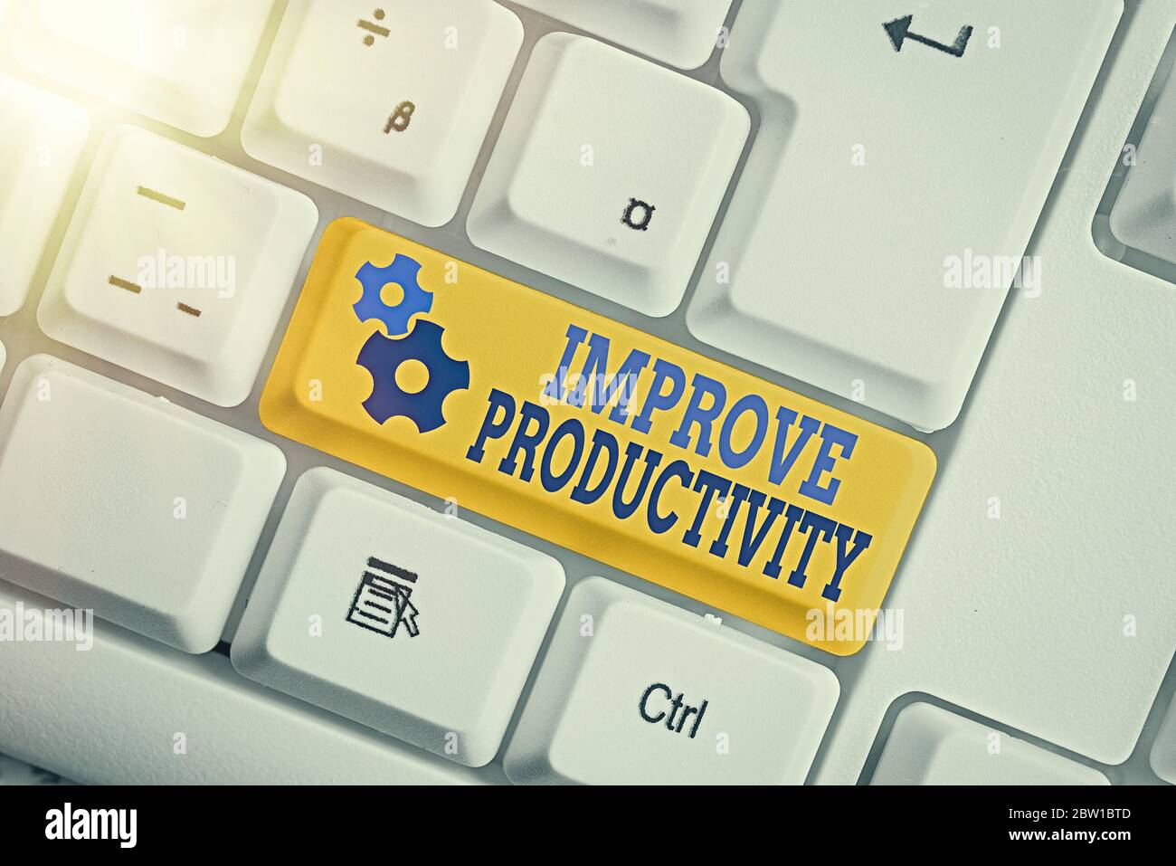 Conceptual hand writing showing Improve Productivity. Concept meaning ...