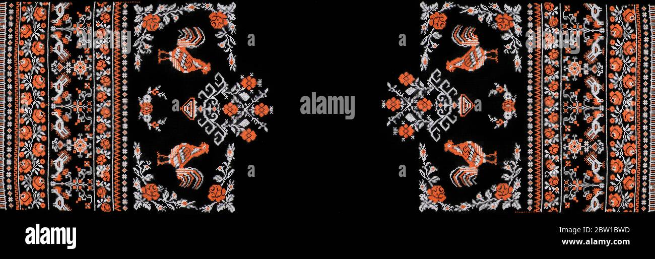 Ukrainian embroidery, folk arts and crafts Stock Photo - Alamy