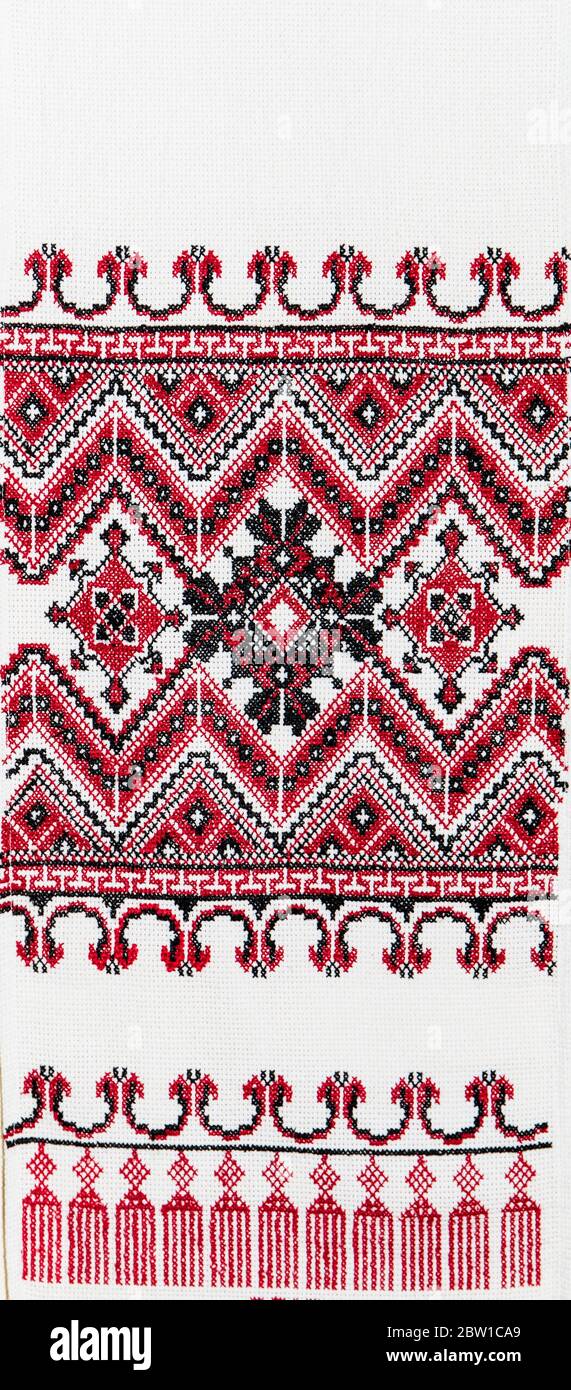 Ukrainian embroidery, folk arts and crafts Stock Photo - Alamy
