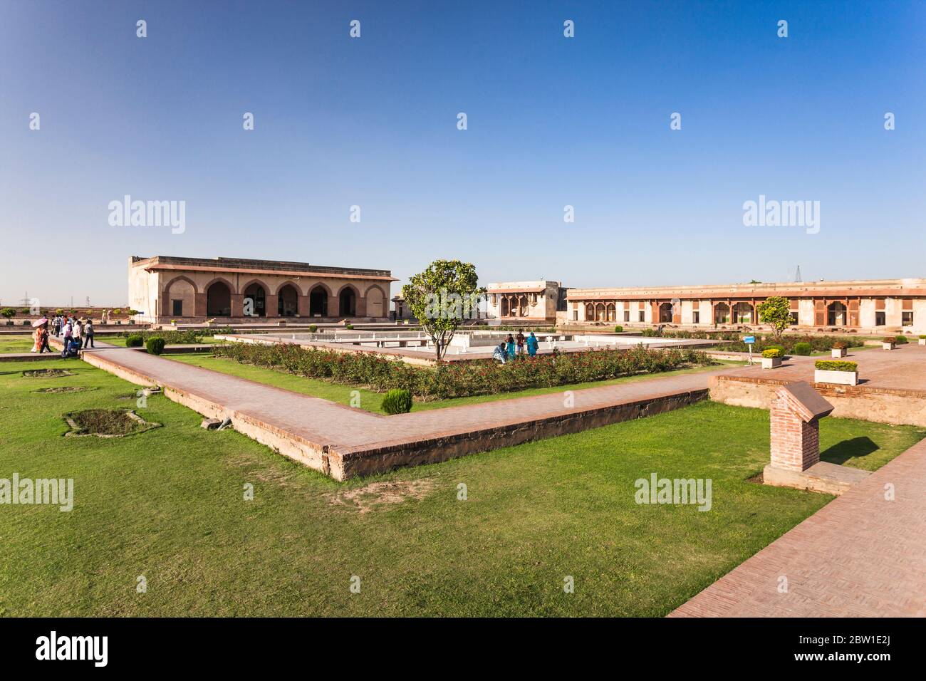 Palace area of Lahore Fort, Citadel of Mughal Empire, Islamic and Hindu ...