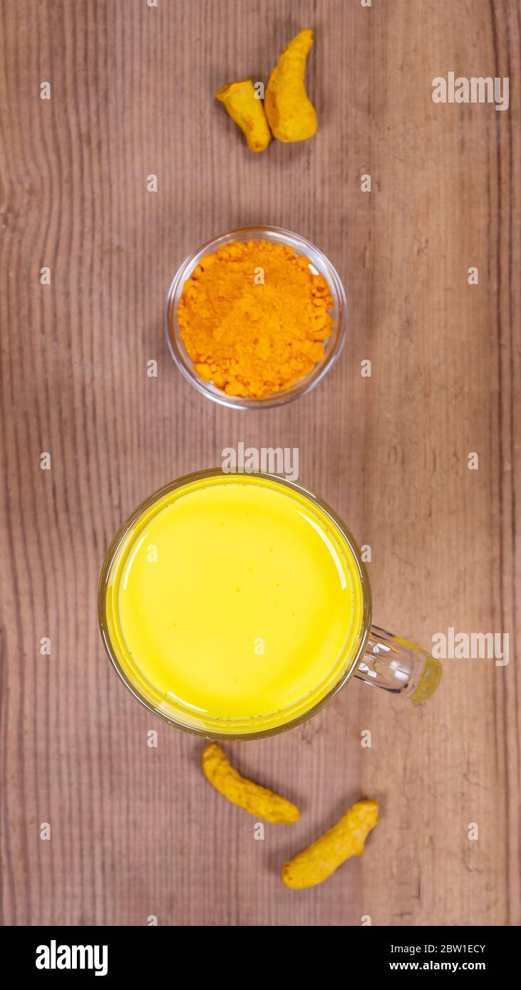 Golden milk turmeric in hi-res stock photography and images - Alamy