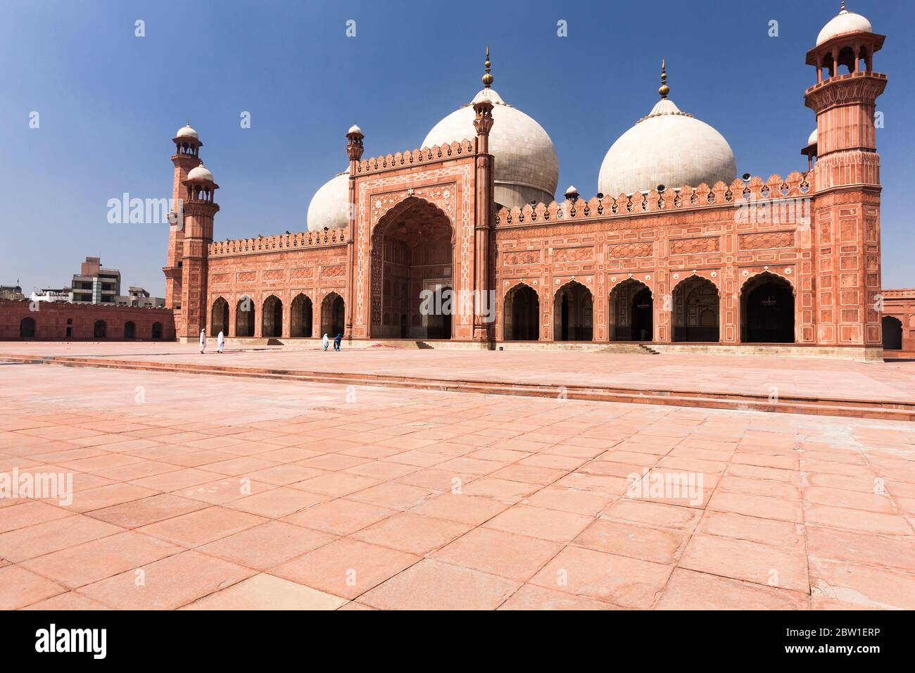 Coutyard of Badshahi Mosque, Lahore Fort, Lahore, Punjab Province ...