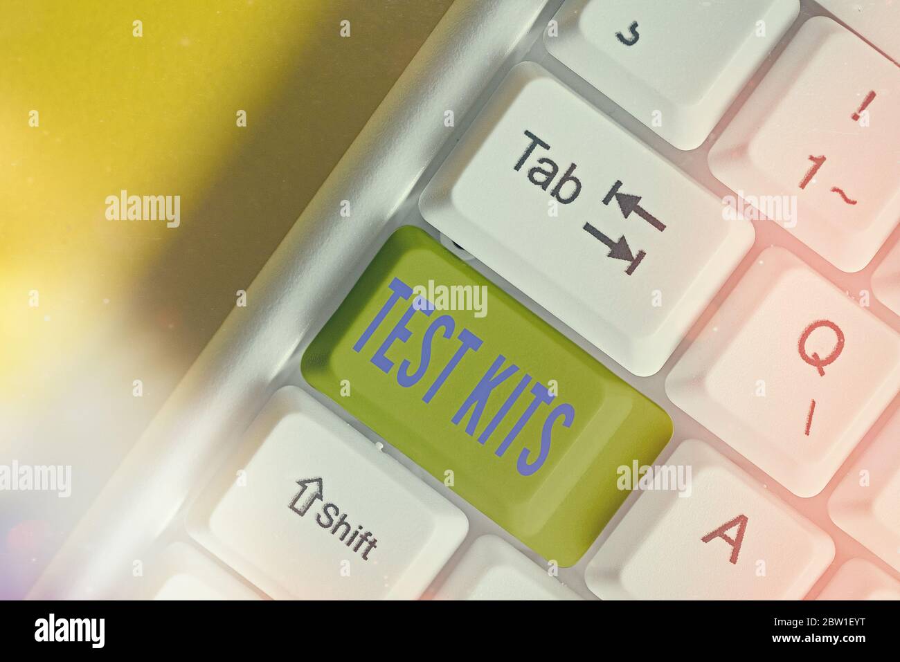 Conceptual hand writing showing Test Kits. Concept meaning tools used ...