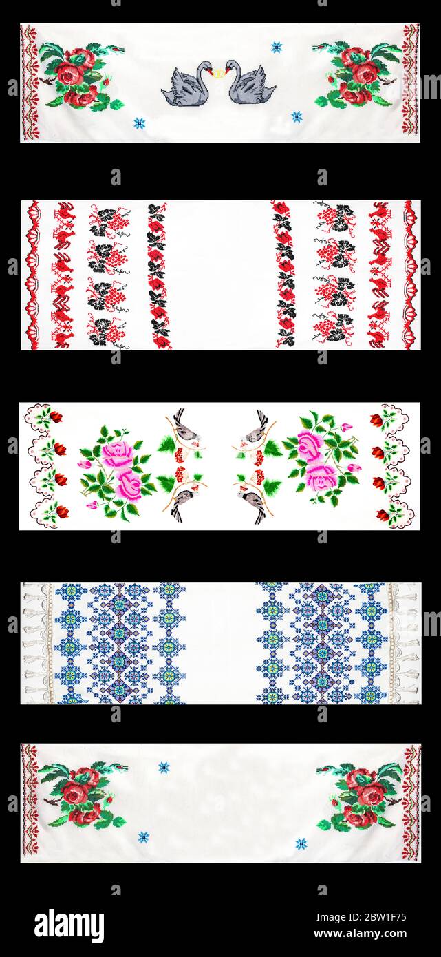 Ukrainian embroidery, folk arts and crafts Stock Photo - Alamy