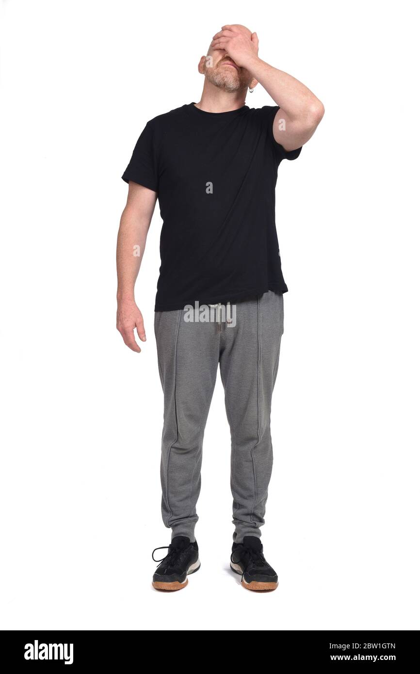 Man pain legs not woman Cut Out Stock Images & Pictures - Alamy