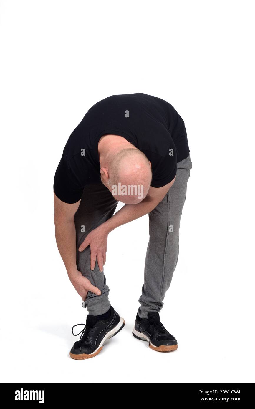Man pain legs not woman Cut Out Stock Images & Pictures - Alamy