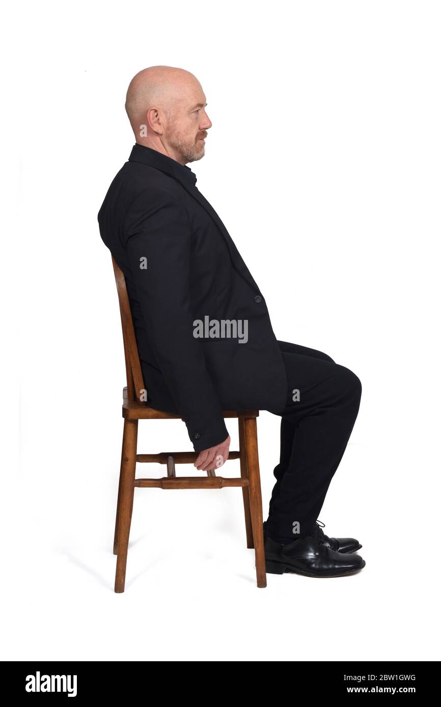 Person Sitting In Chair Side