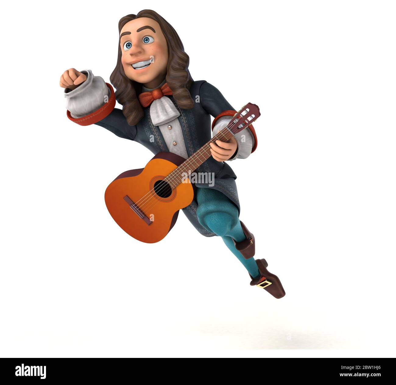 Baroque guitar Cut Out Stock Images & Pictures - Alamy