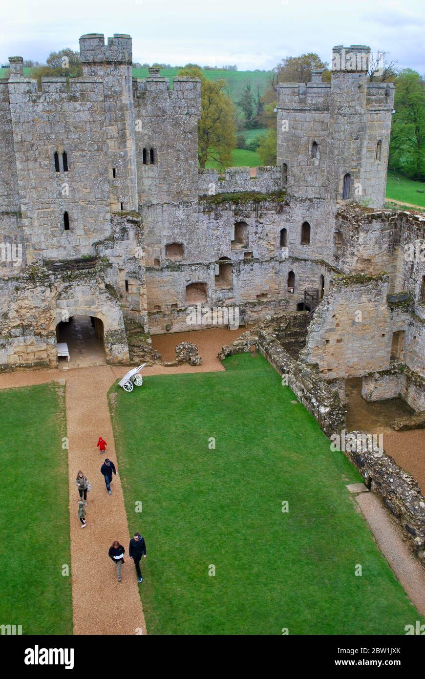 Bodiam Castle, East Sussex, England, United Kingdom Stock Photo - Alamy