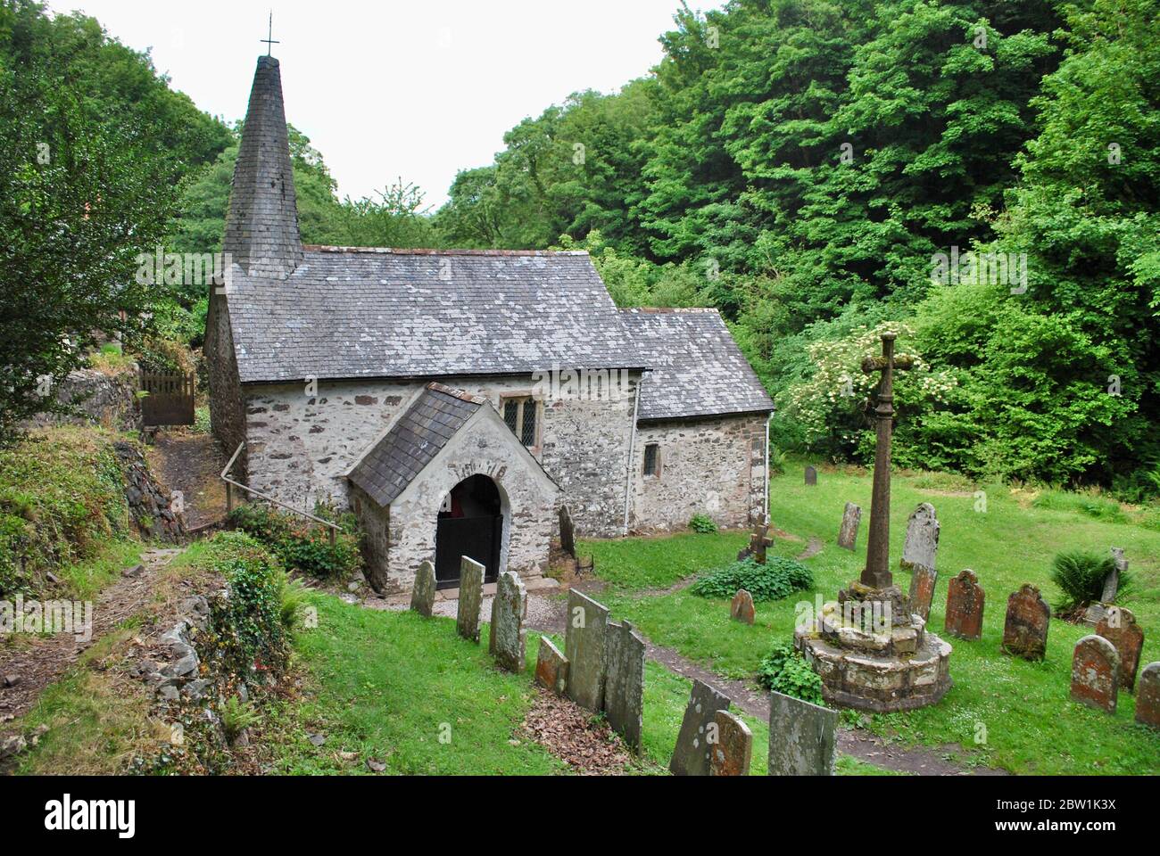 church, Porlock, Devon, England, United Kingdom Stock Photo - Alamy