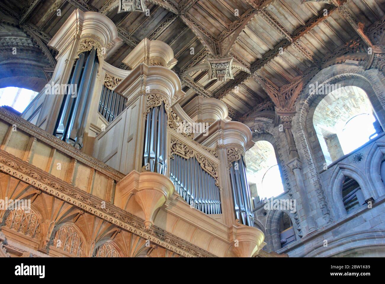 St davids cathedral organ hi-res stock photography and images - Alamy