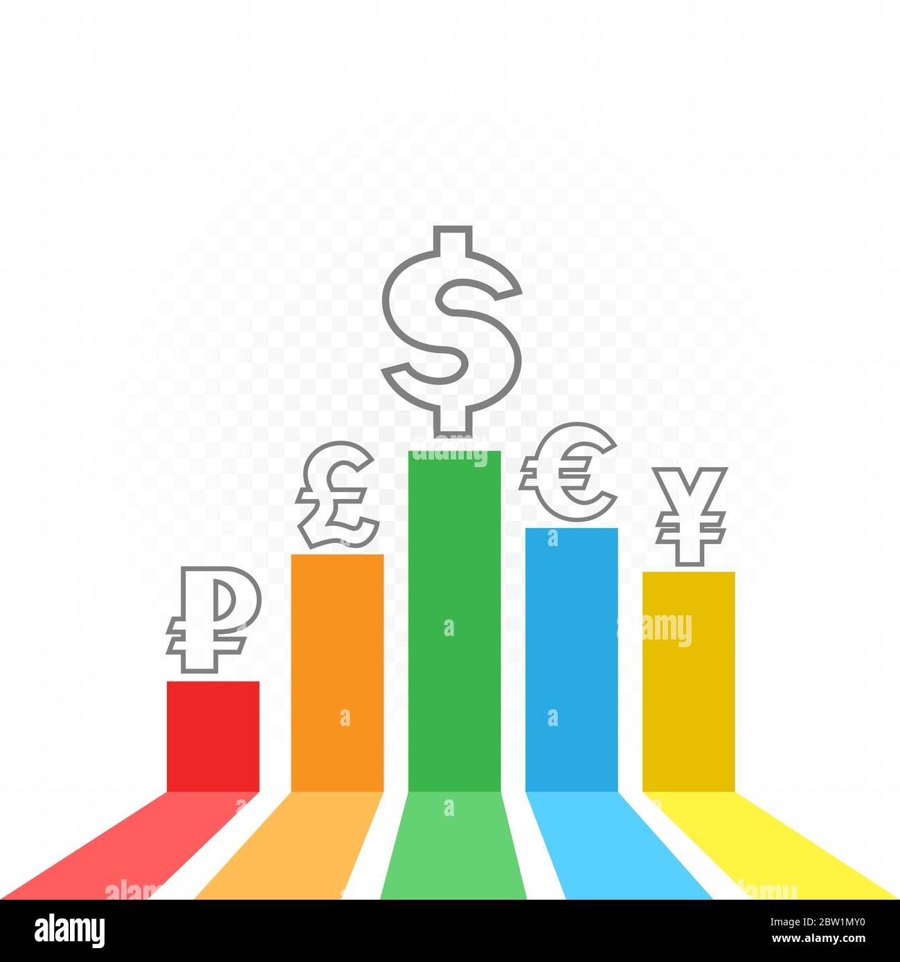 currency value world chart Stock Vector Image & Art - Alamy