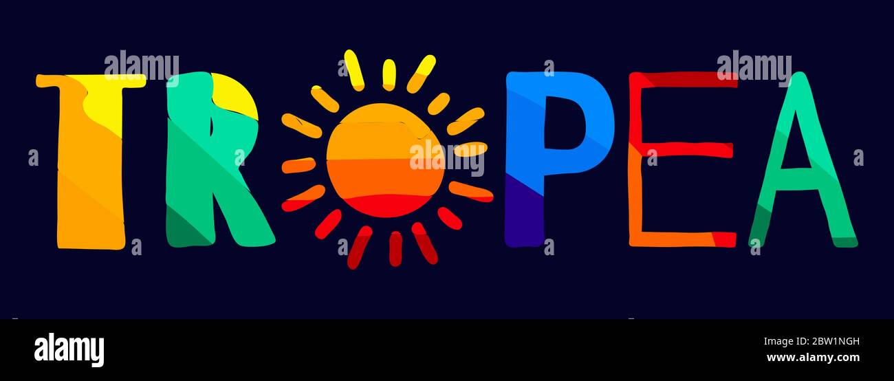 Tropea resort Stock Vector Images - Alamy