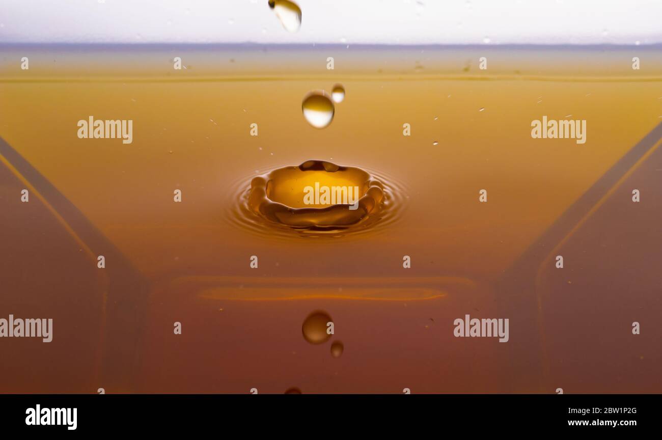 Golden few drops hi-res stock photography and images - Alamy
