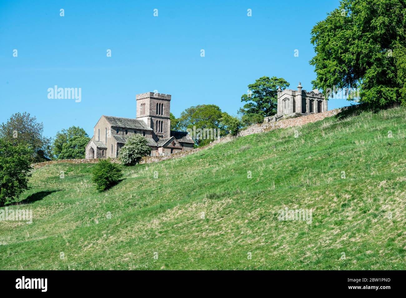 St. Michael's Church, Lowther, near Askham, Cumbria Stock Photo - Alamy