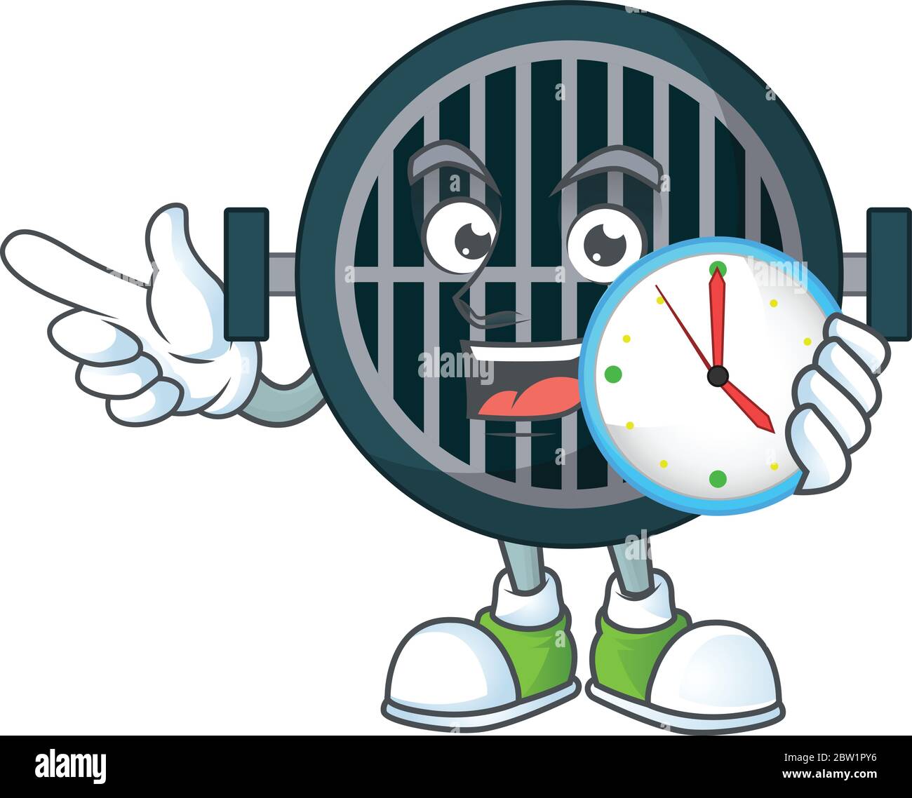 Bbq smoker drawing Cut Out Stock Images & Pictures - Alamy