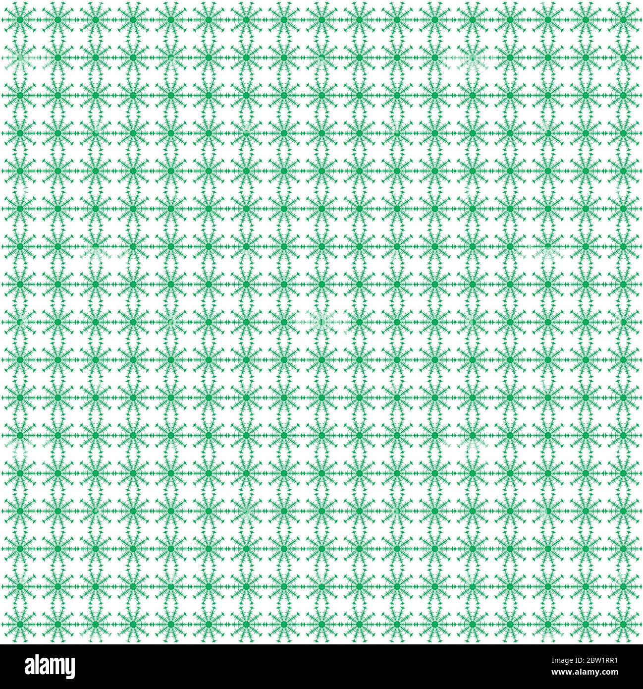 green floral pattern on white surface Stock Vector Image & Art - Alamy