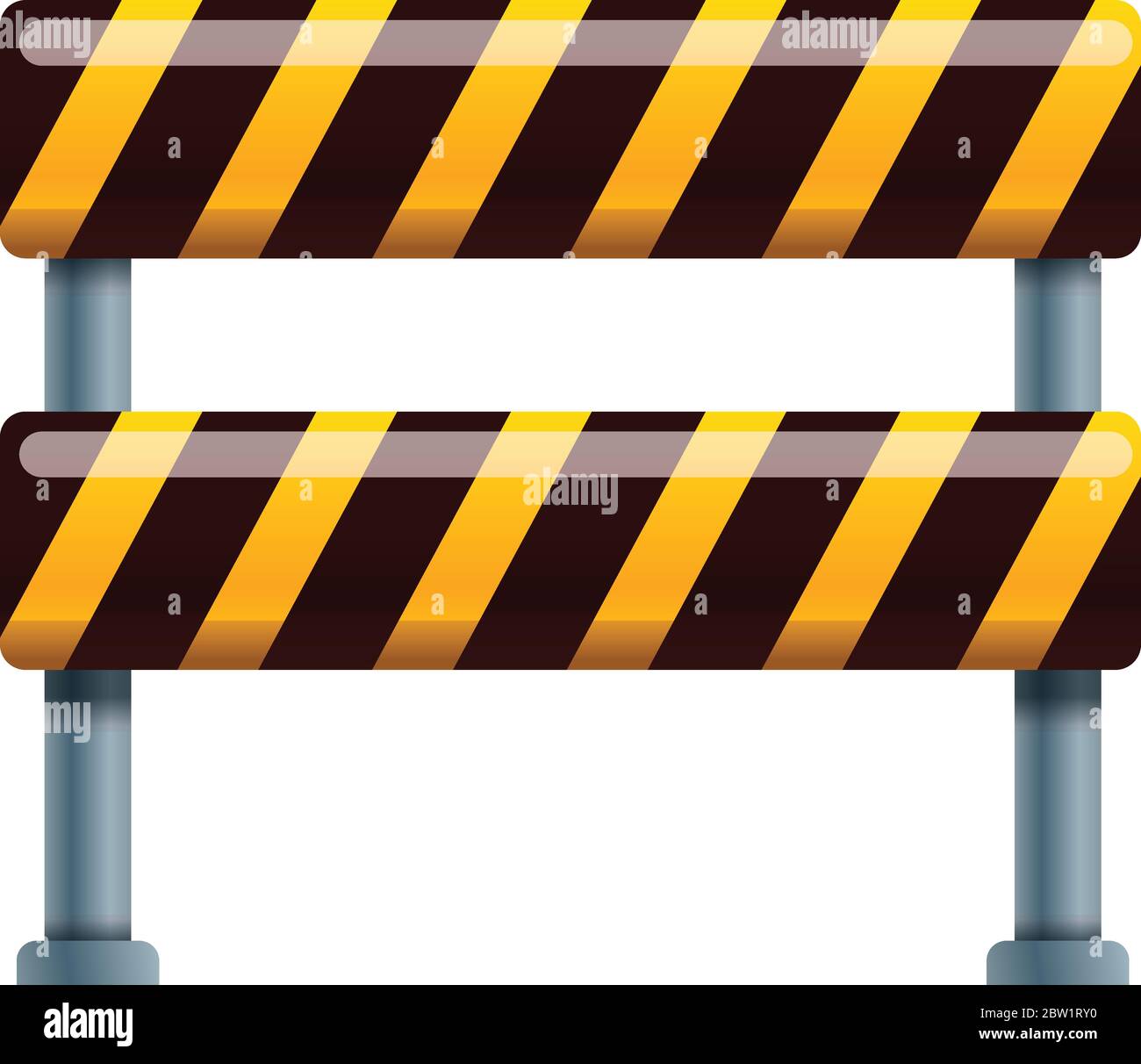 Cartoon Road Block