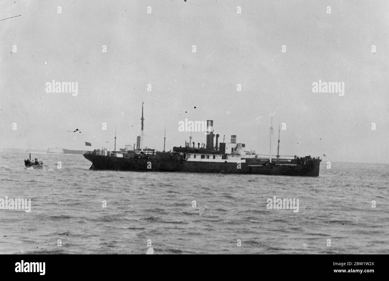 Potato Jones vanishes with food ship. Running Franco's blockade to land ...