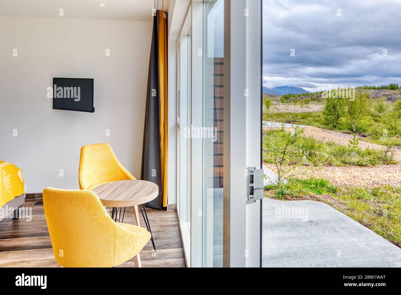 Plain Room With Windows