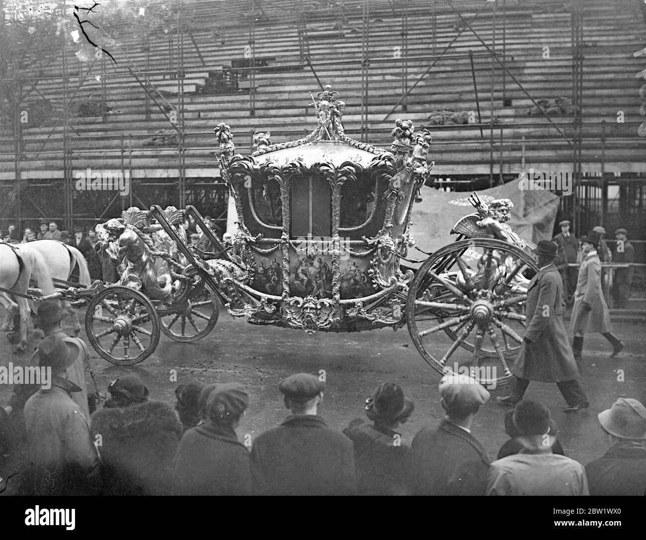 The Coronation carriage Stock Photo - Alamy