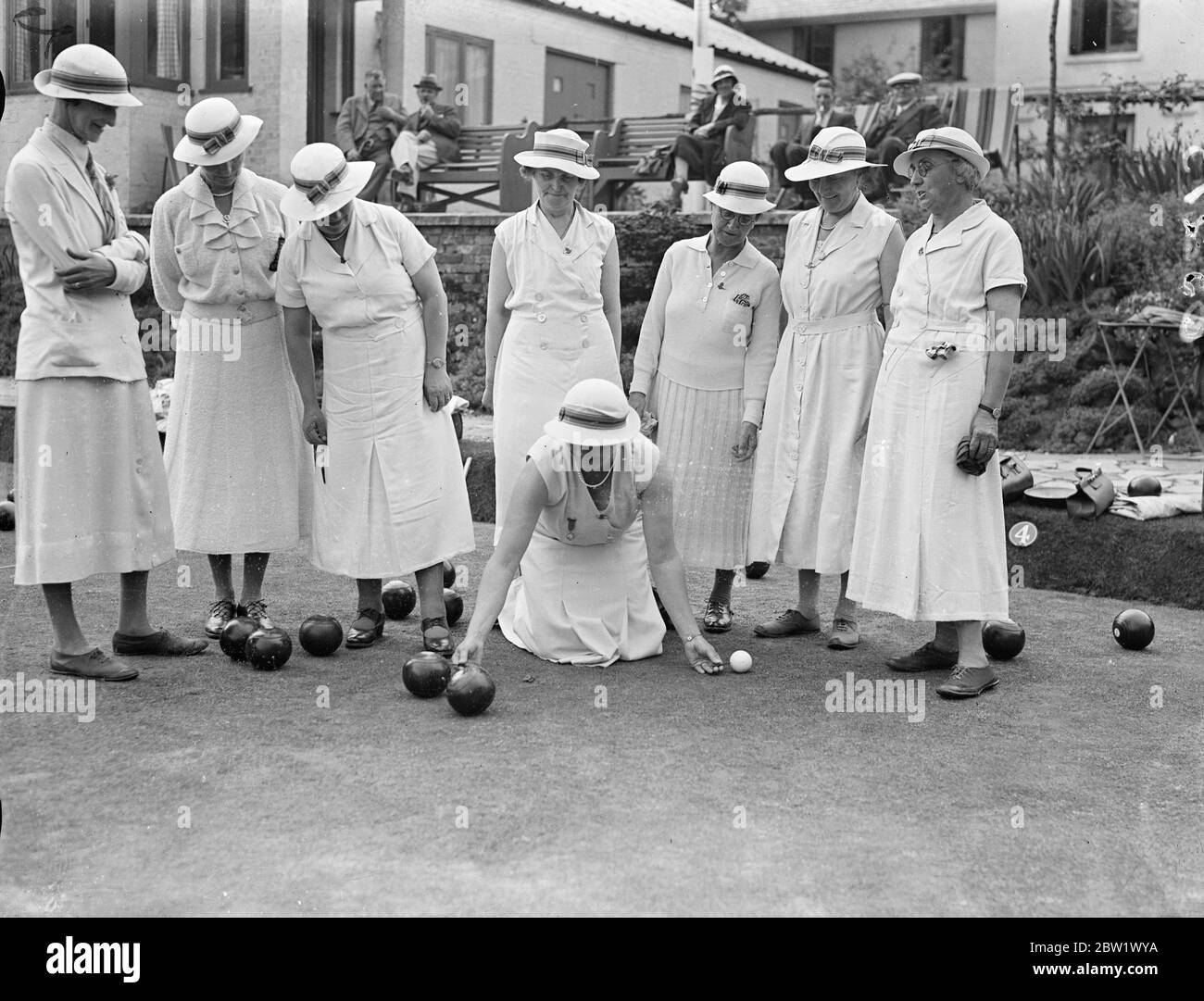 Old and new internationals met in the woman's International Bowling ...