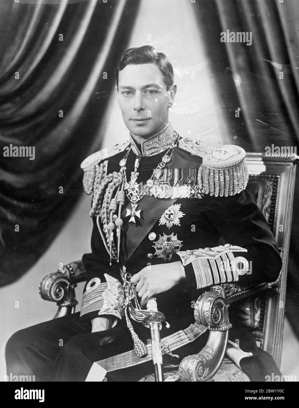 King George VI Stock Photo - Alamy