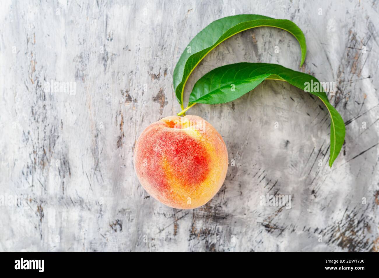 Pitted fresh peaches hi-res stock photography and images - Alamy