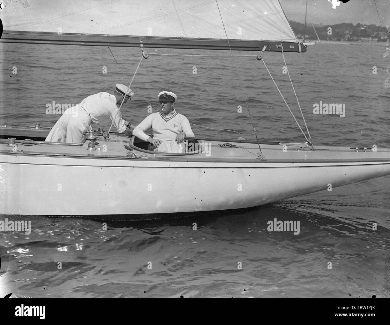 Crown Prince of Norway races his own yacht at Torquay Coronation ...
